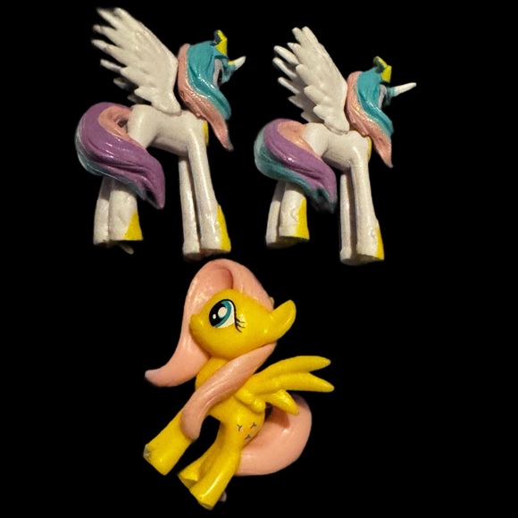 My Little Pony | Toys | My Little Pony Action Figures White Yellow Pink ...